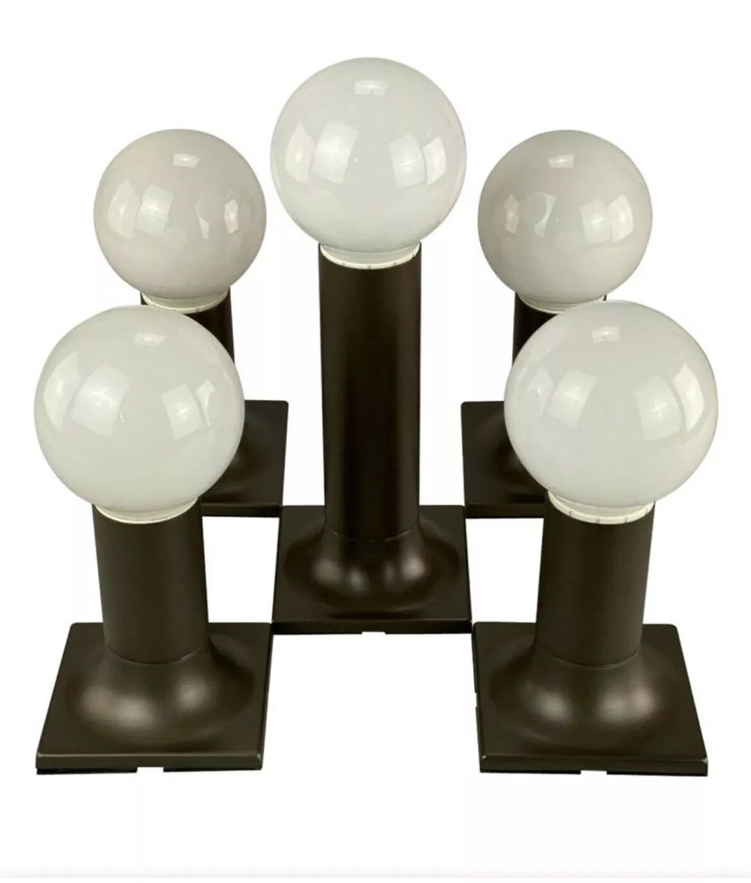 60s 70s Wall lights Tubular wall lights By Rolf Krüger For Staff 60s ...