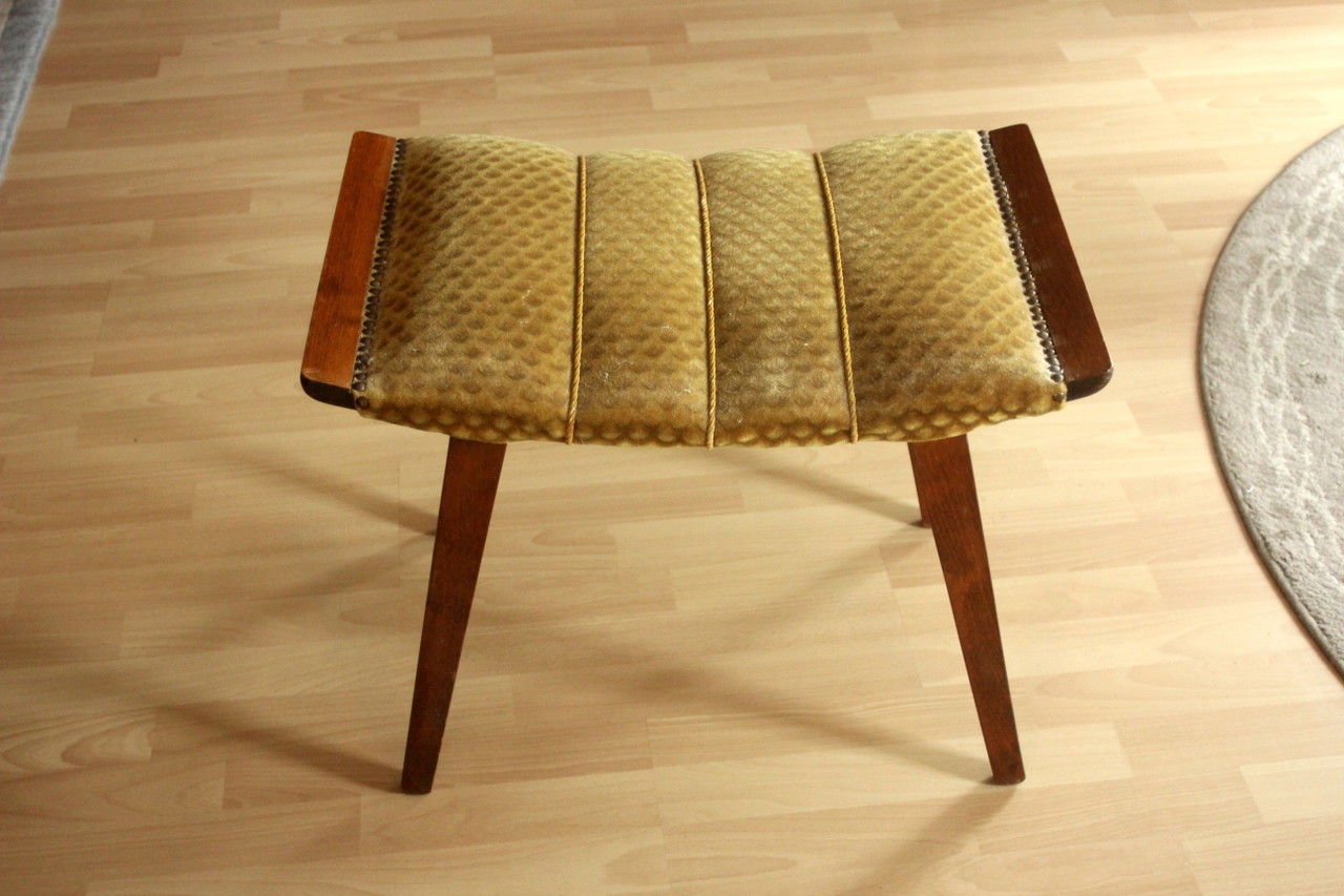 Rockabilly make-up stool - Bedroom stool from the 1950s - Vintage | €99 ...