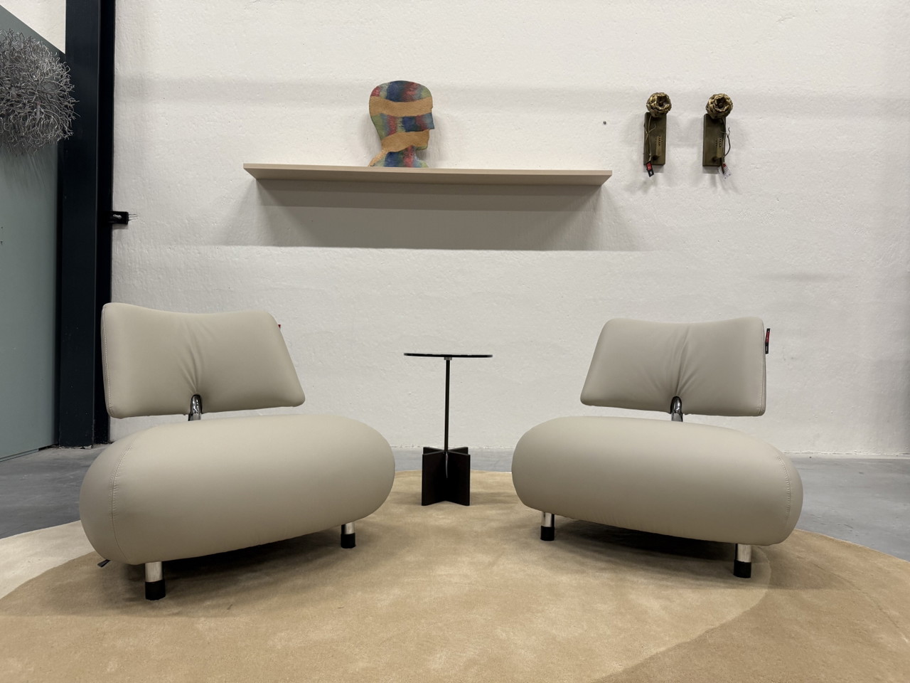 2 Leolux Pallone Sessel Wapiti Leder Chuchubi | €2,598 | Whoppah