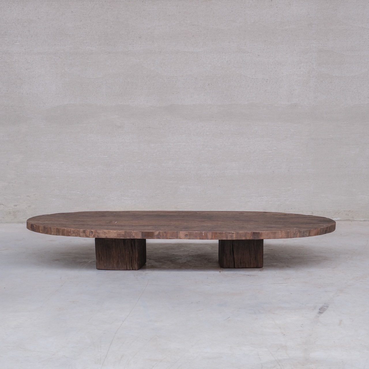 XXL Oval Primitive Low Coffee Table | €3,540 | Whoppah