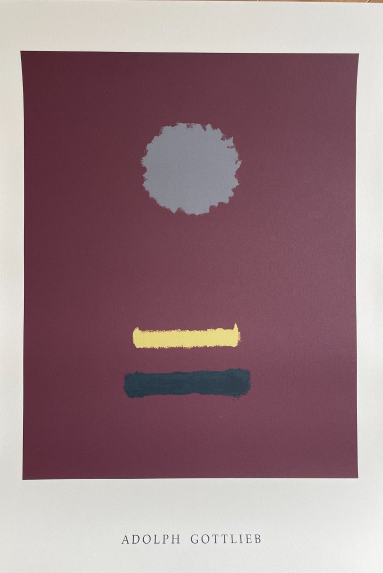 Adolph Gottlieb (1903-1974), Untitled, 1969, copyright Adolph and ...