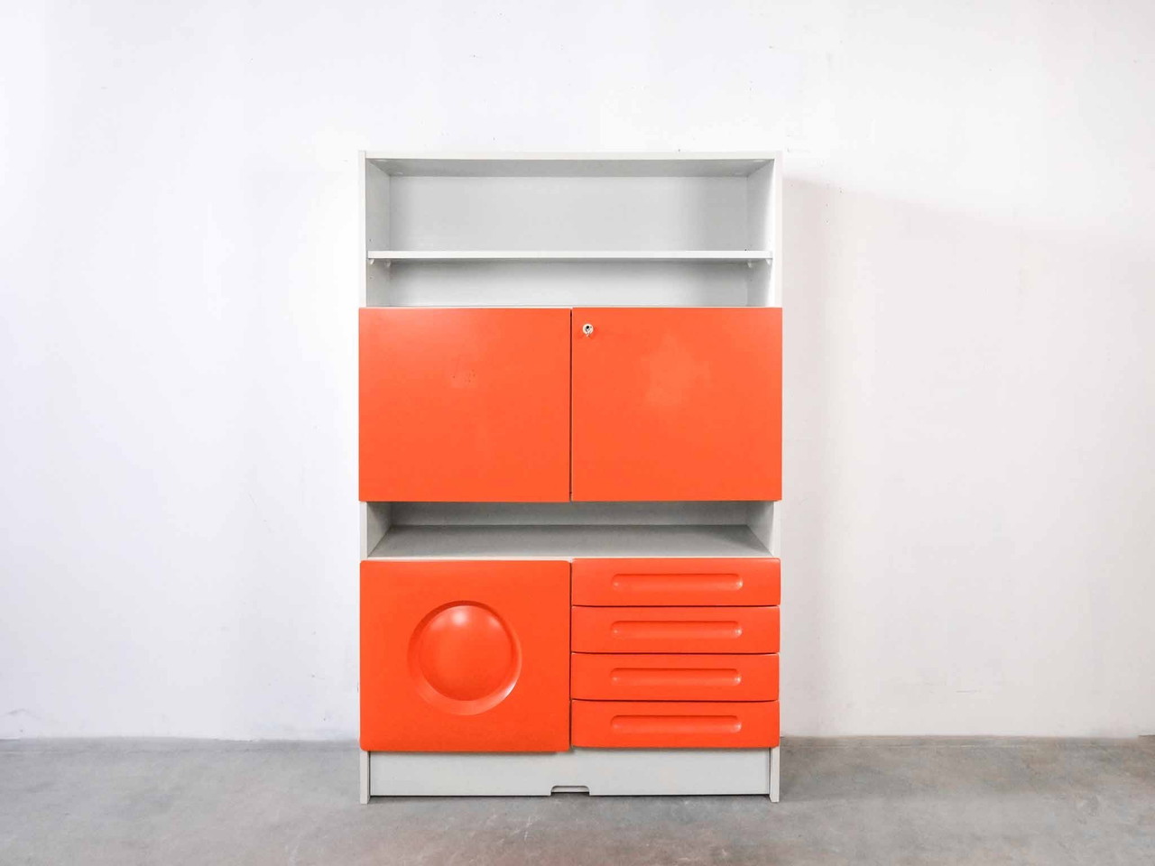 Zeldzame Space Age kast model noro door Gwinner Duitsland 1970'sa | € ...
