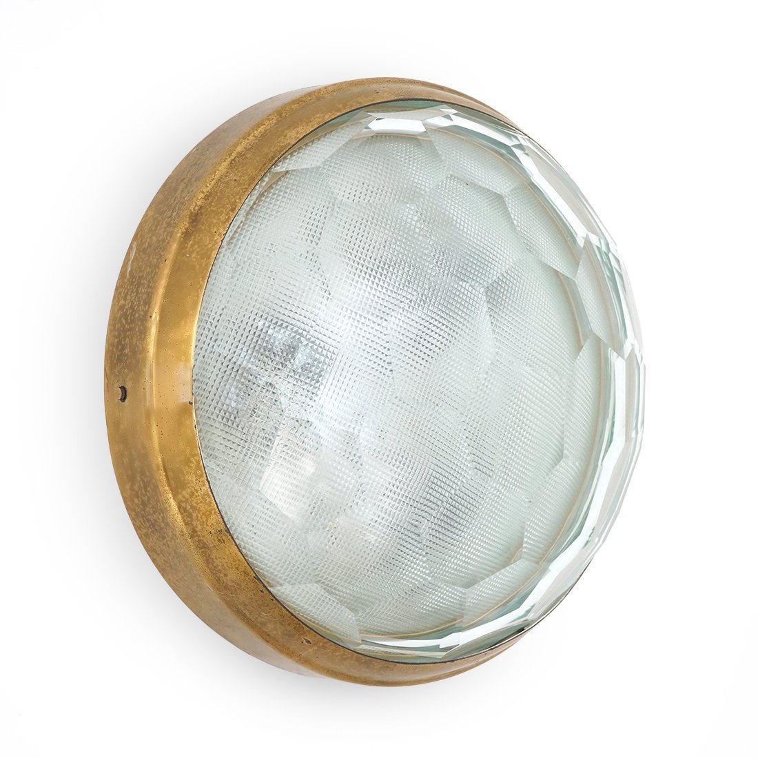 Faceted Glass Ceiling Lamp By Gino Paroldo For Dino Dei, 1960S | €1,500 ...