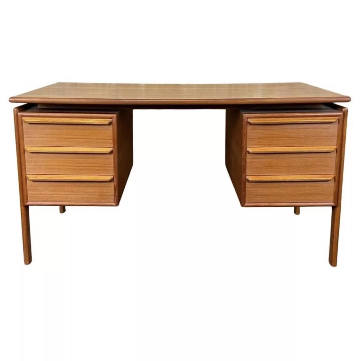 60s 70s Teak Writing Desk by GV Gaasvig for GV Møbler 60s | €1,290 ...