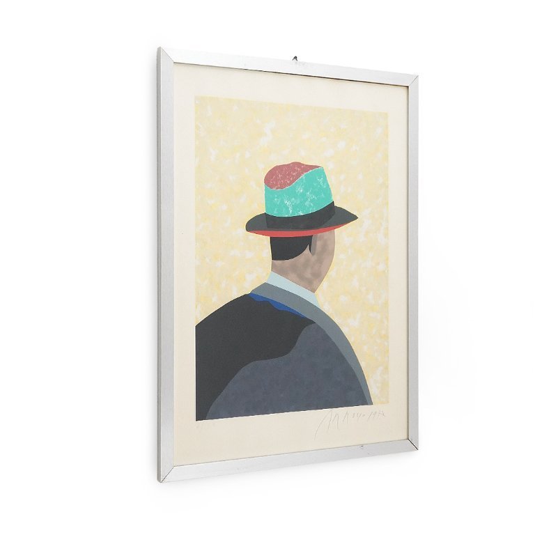 Eduardo Arroyo, Fausto, litografía en color sobre papel, década de 1970 ...