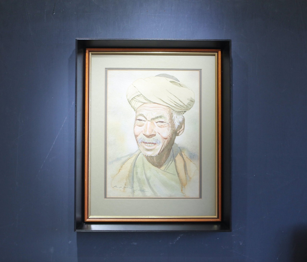 Original Artist Watercolour Portrait by A. Gurung | €81 | Whoppah