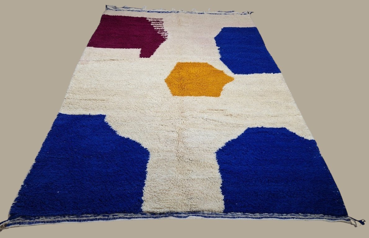 Berber carpet rug new wool moroccan Carpet - 274 x 150 cm 300 x 200 m ...
