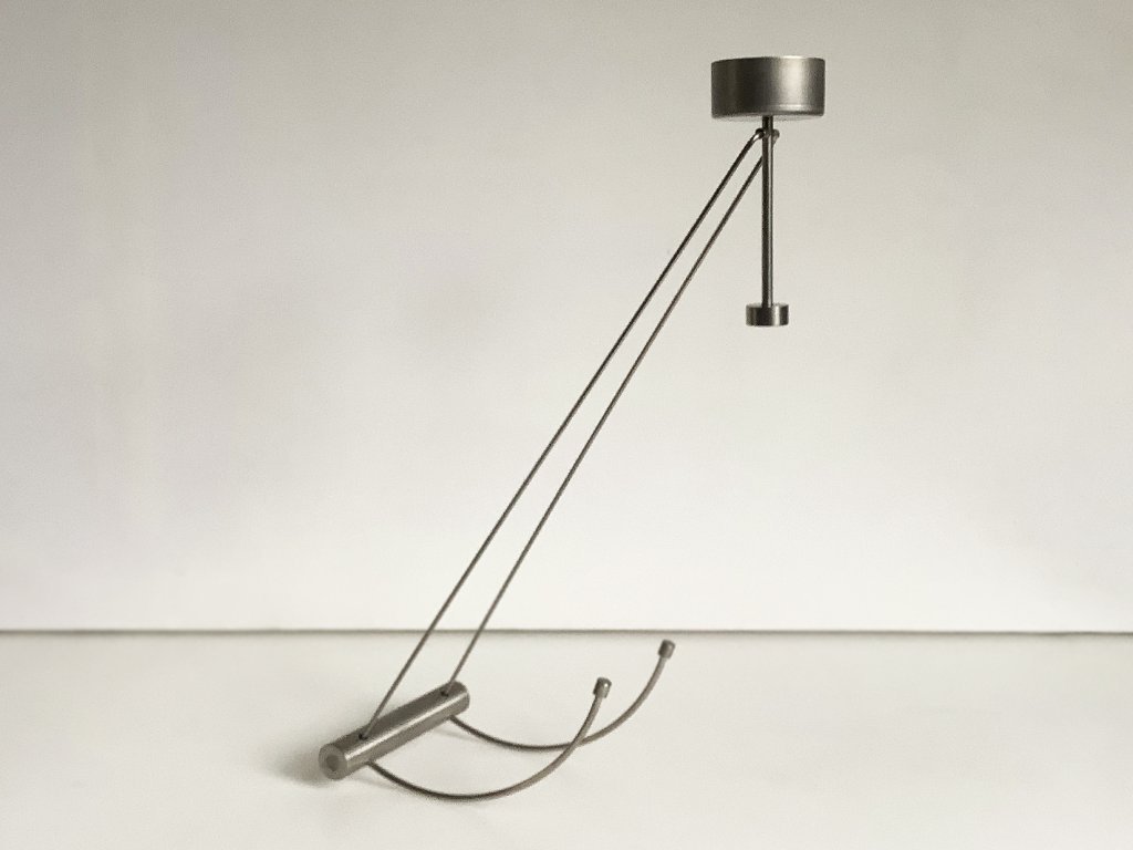 Lifty stainless steel design candlestick Sebastian Vos XL version | €50 ...