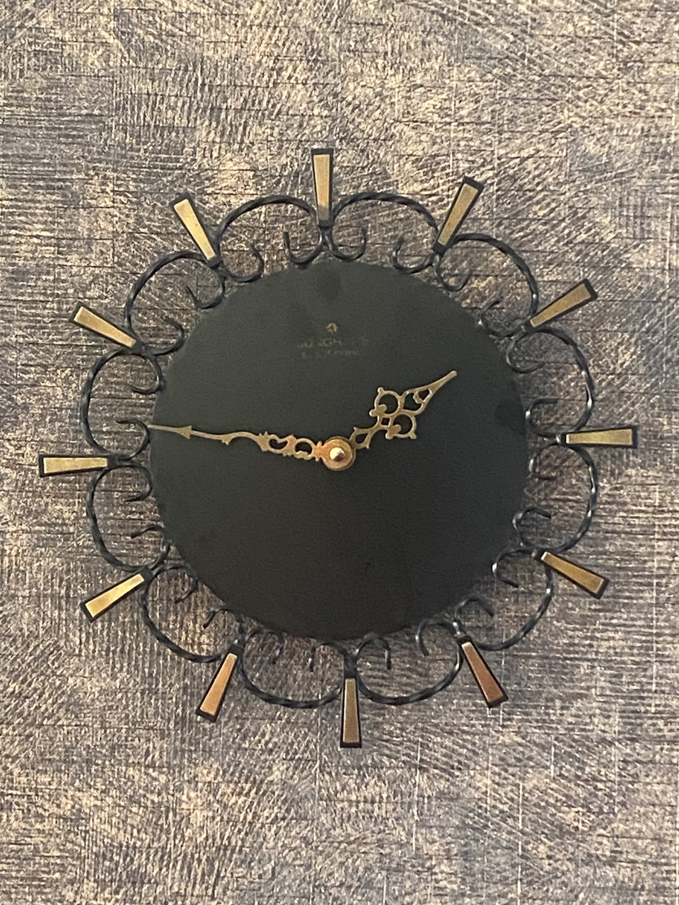 Vintage 1960s Metal Wall Clock Junghans | €99 | Whoppah