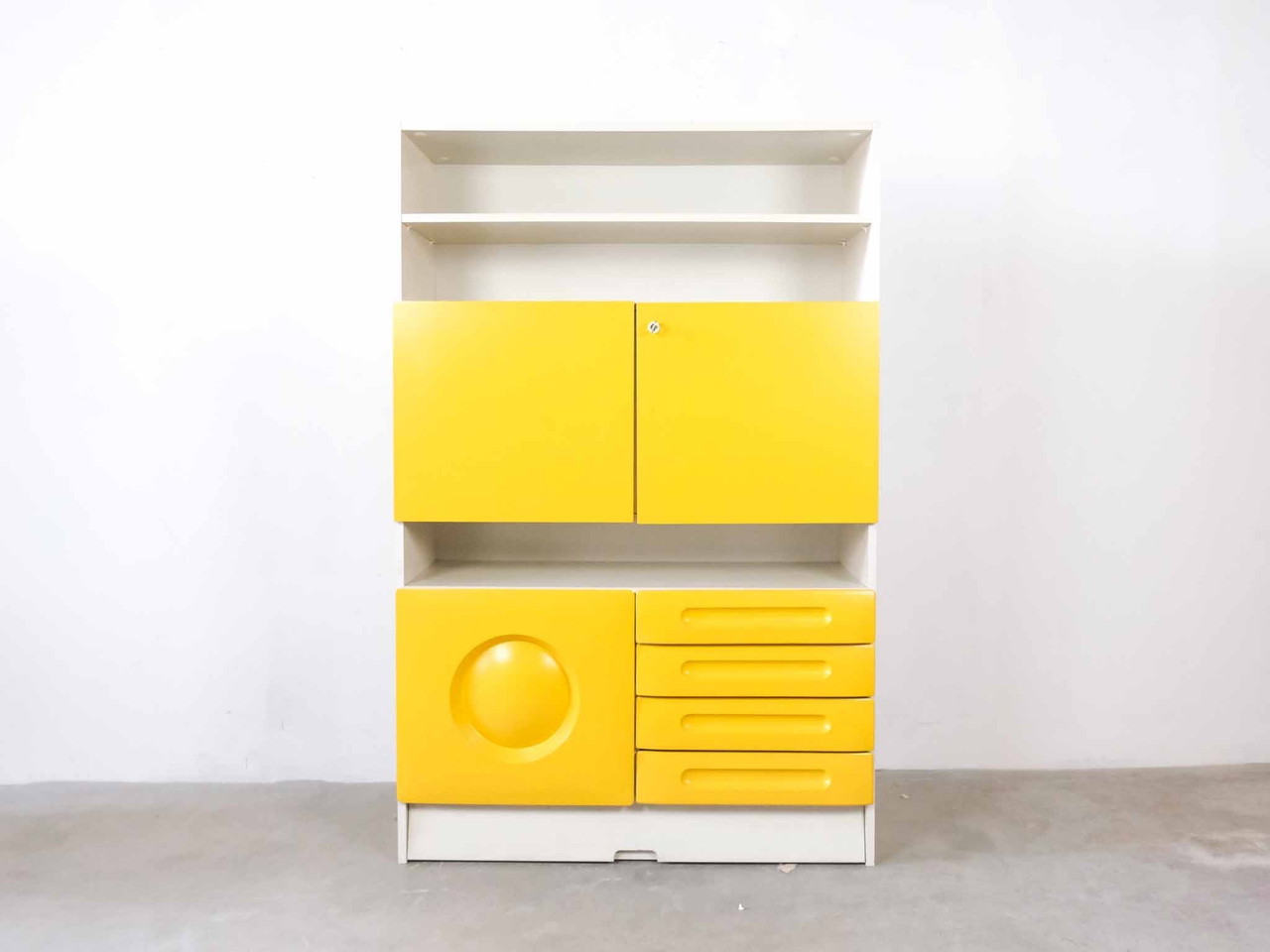 Zeldzame Space Age kast model noro door Gwinner Duitsland 1970'sa | € ...