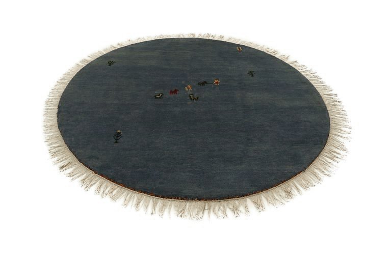 Round Carpet - Gabbeh - 1990 - ∅ 195 Cm | €550 | Whoppah