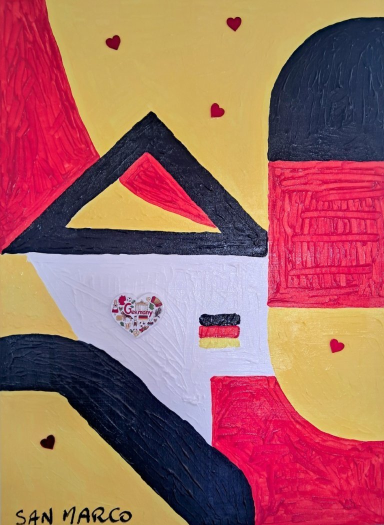 Enzo SAN MARCO - Country Lover Germany - Tableau d'artiste | €250 | Whoppah