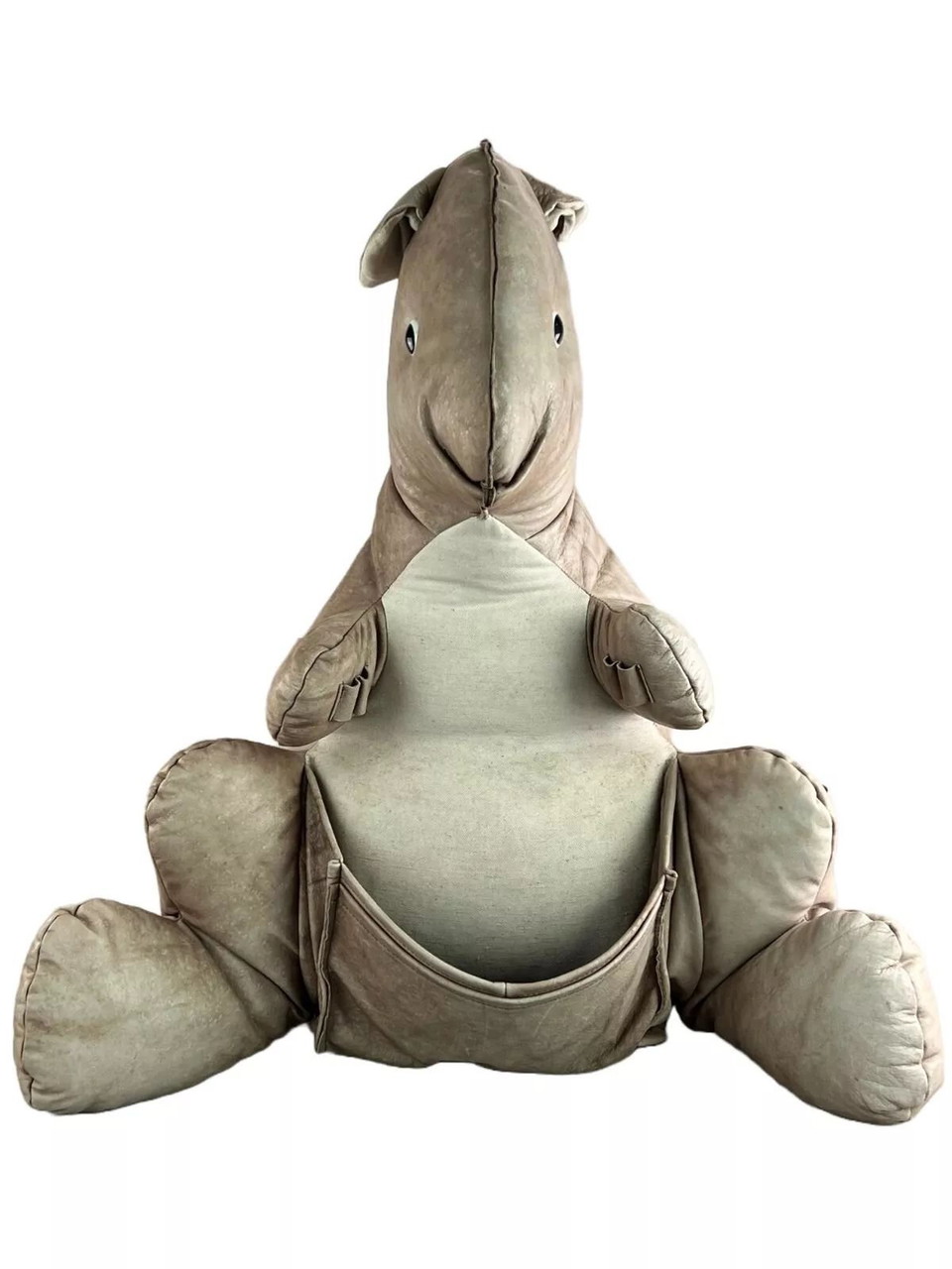 60s 70s vintage leather kangaroo magazine rack Space Age | €1,490 | Whoppah