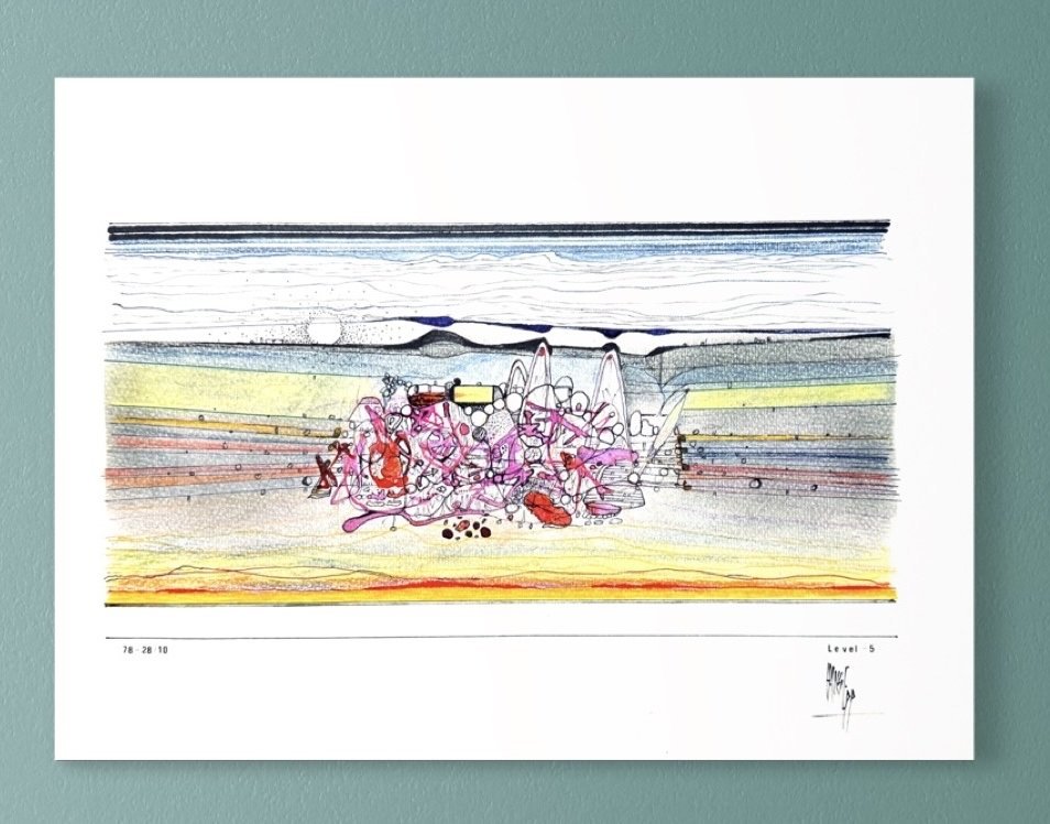 Hans Epp ( 1925-1985 ) Magnificent Drawing From 1978 | €75 | Whoppah