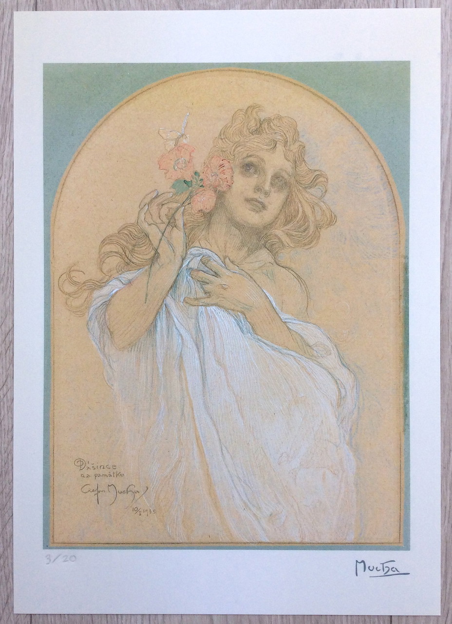 Alphonse Mucha (After) - Allegory of Spring | €49 | Whoppah