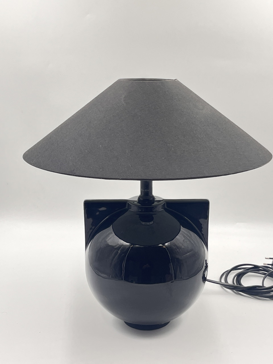 Black Ceramic Design Lamp | €149 | Whoppah
