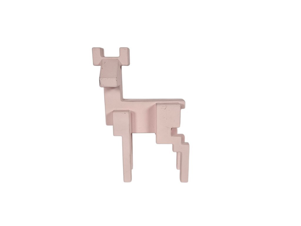 Ikea - Monica Mulder - pink 8-bit deer - coated aluminum - 2000 | €85 ...