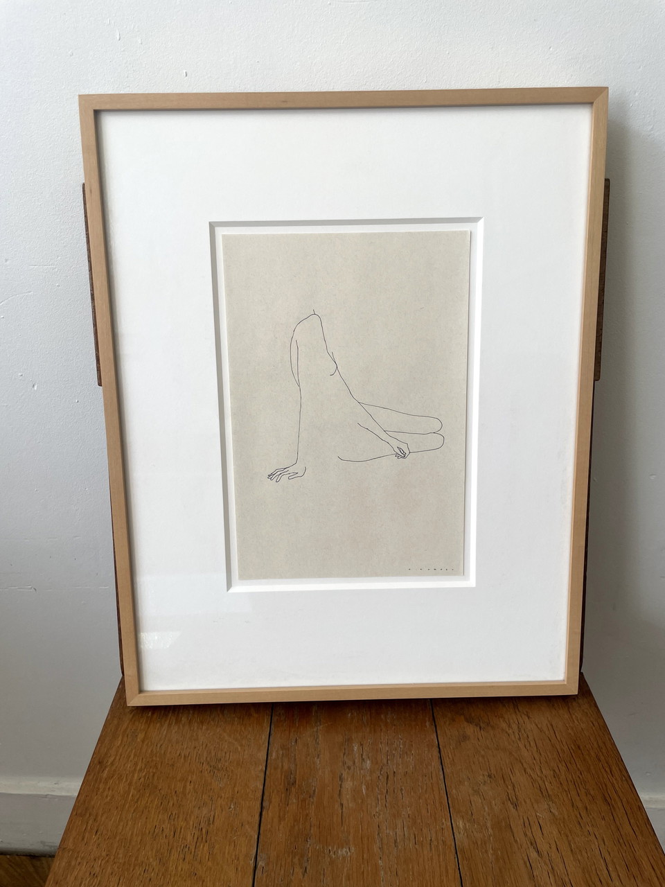 Frederic Forrest Nude Woman Minimalist Drawing | €420 | Whoppah