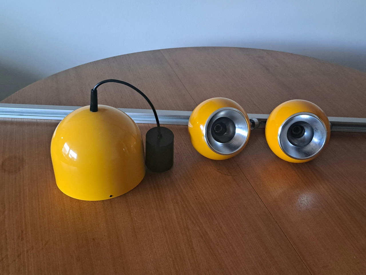 STAFF Vintage Lighting Set – Pendant Ø18 + Ceiling Rail & 2 Globe Lamps ...