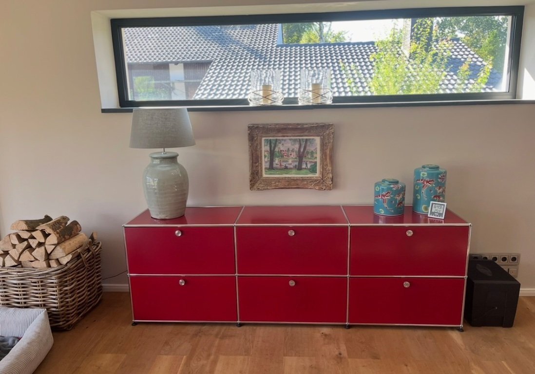USM Haller sideboard red | €2,200 | Whoppah
