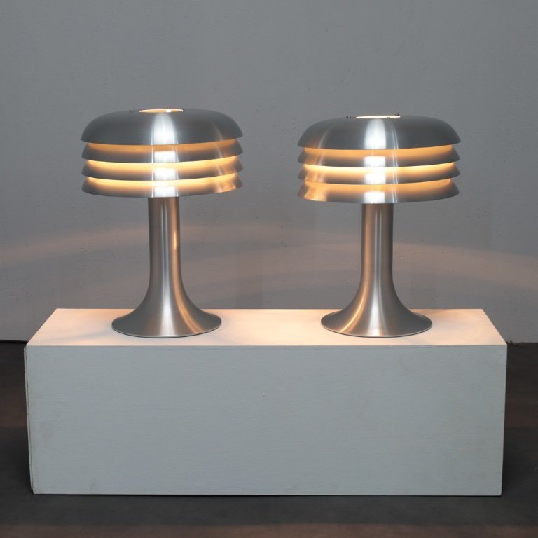 Pair of Table lamps “BN 26” by Hans-Agne Jakobsson for AB Markaryd ...