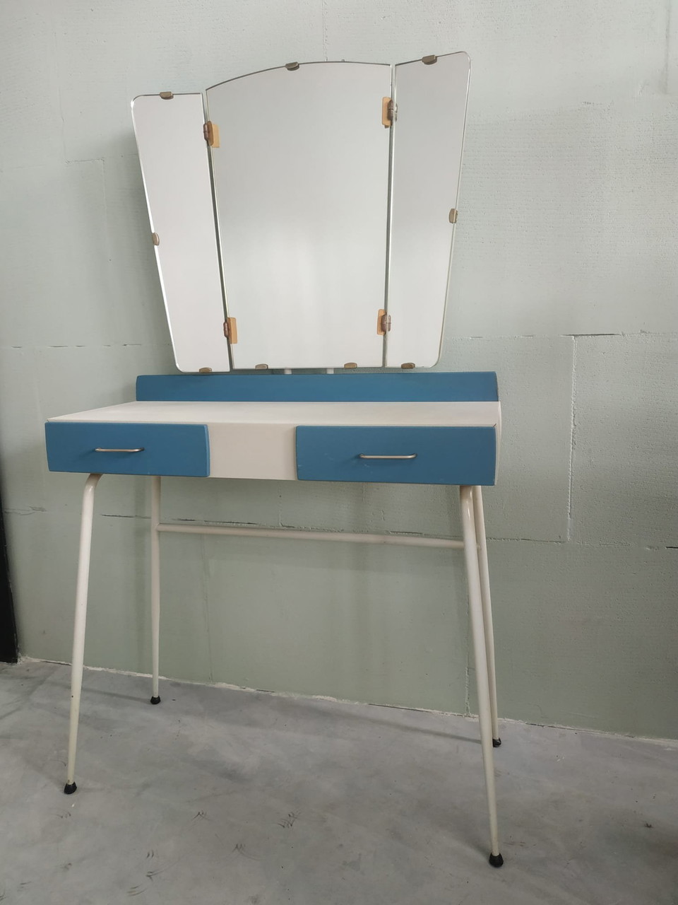 Vintage Mcm Rawi Dressing Table Set Years 50-60 (Bauhaus Style, Dutch ...