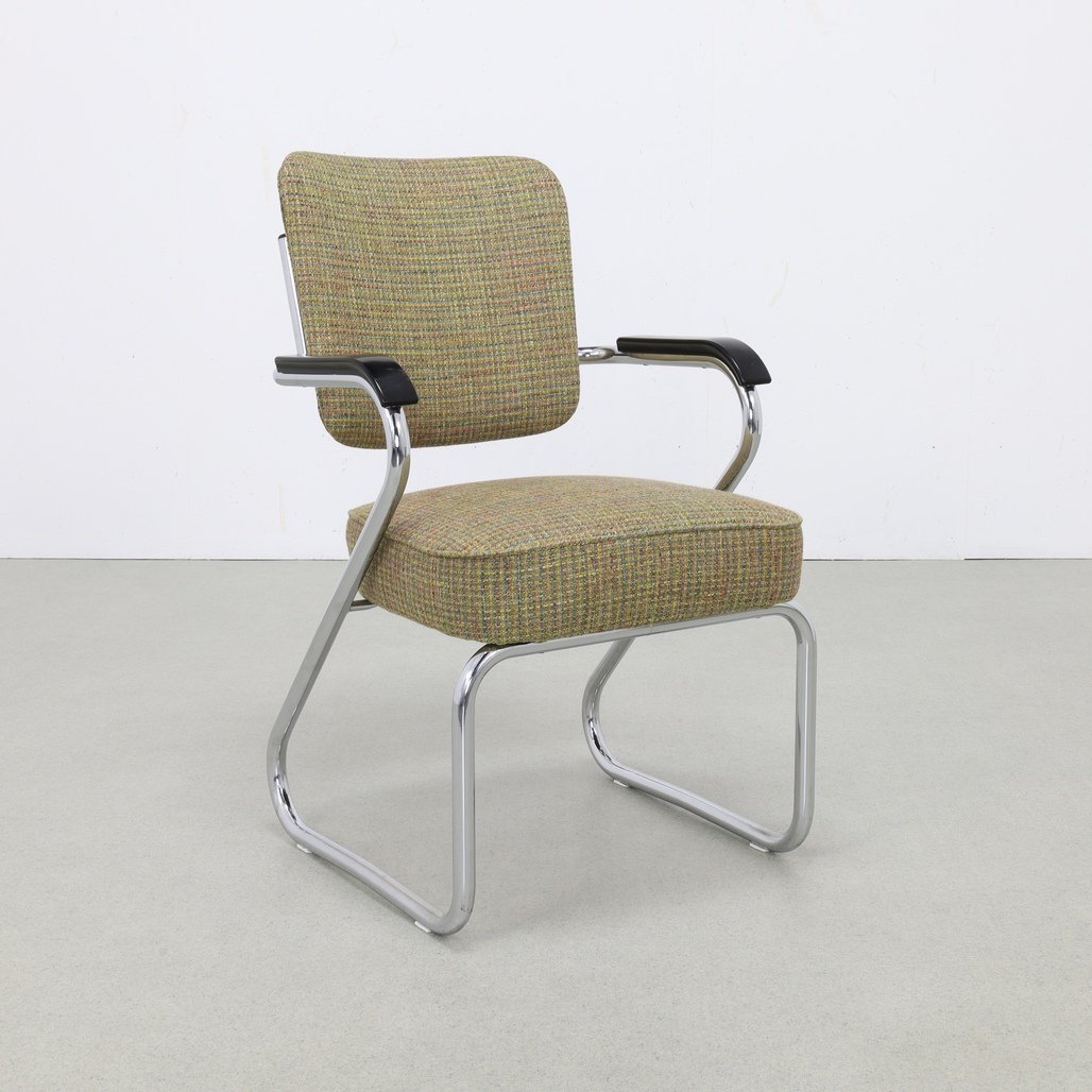 Vintage Tube Frame Chair Paul Schuitema Fana, 1960S | €499 | Whoppah