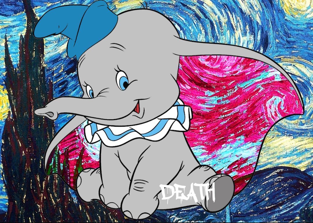 Tod NYC - Dumbo X Van Gogh - Siebdruck mit Rahmen | €145 | Whoppah