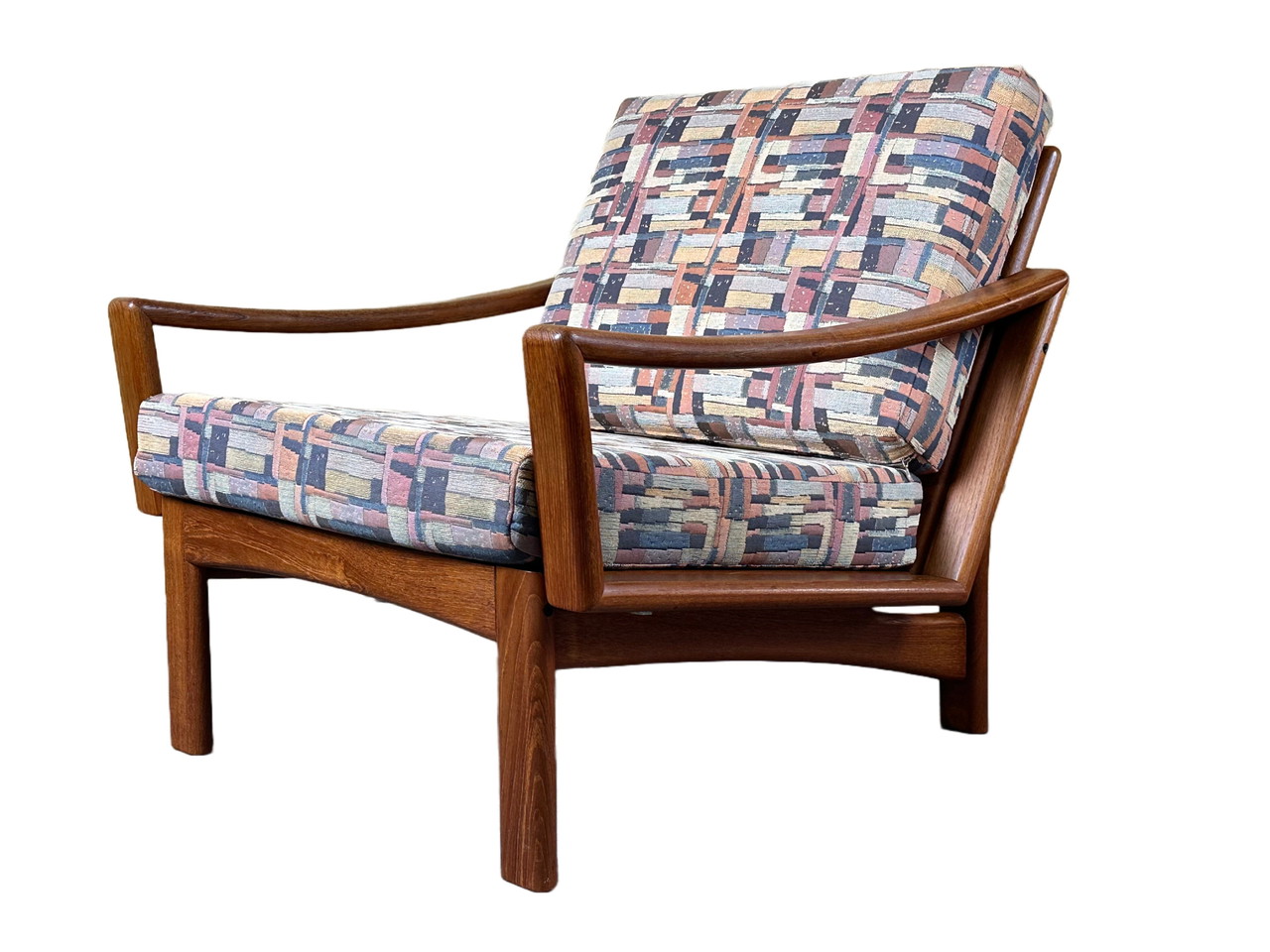 60er 70er Jahre Teak Sessel Easy Chair von Glostrup Møbelfabrik Denmark ...