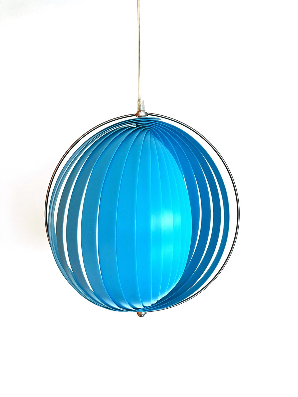 Vintage Blue Kare Design Moon Pendant Lamp | €199 | Whoppah