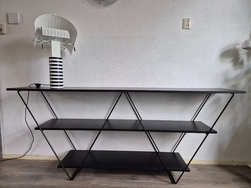 Free Standing Post Modern Minimalistic Shelving Unit by Tord Björklund ...