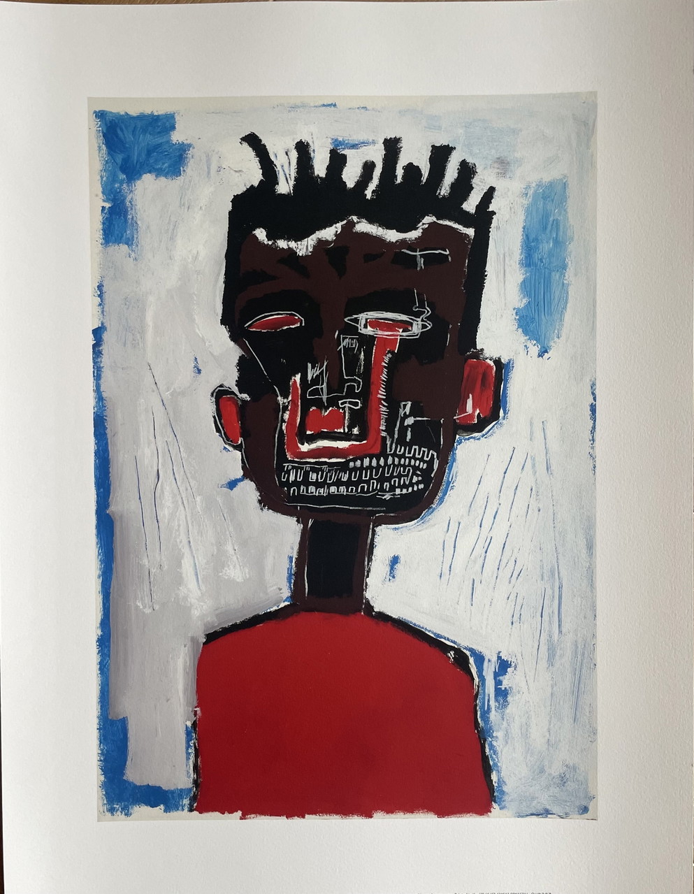 Jean Michel Basquiat (1960-1988) Autoportrait 1984, Copyright Estate Of ...