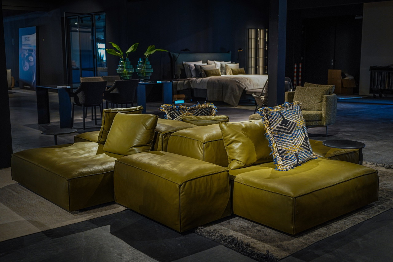 Living Divani Extra Soft Sofa - Tethys Side Table - Campo Rug - Torii ...