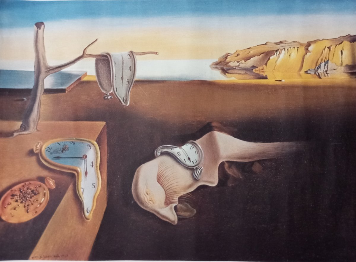 Salvador Dali: 'La Persistance de la Mémoire 1931' Lithograph Print ...