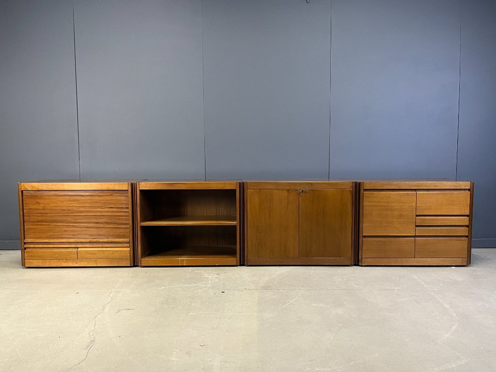 Vintage 4d dressoir van Angelo Mangiarotti voor Molteni, 1970 | €2,750 ...