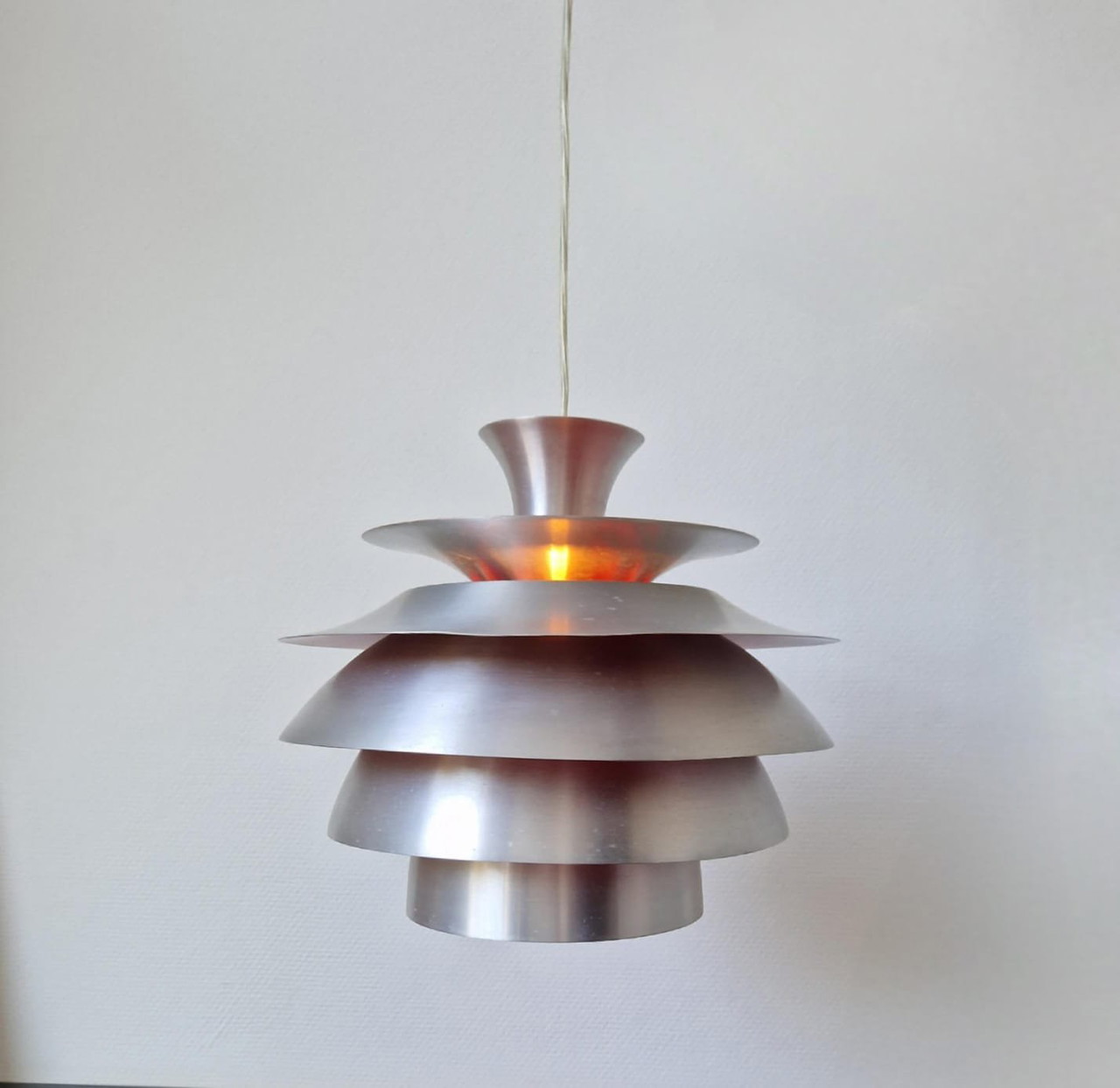 Vintage Pendant Lamp Scales - (Danish) Design | €240 | Whoppah