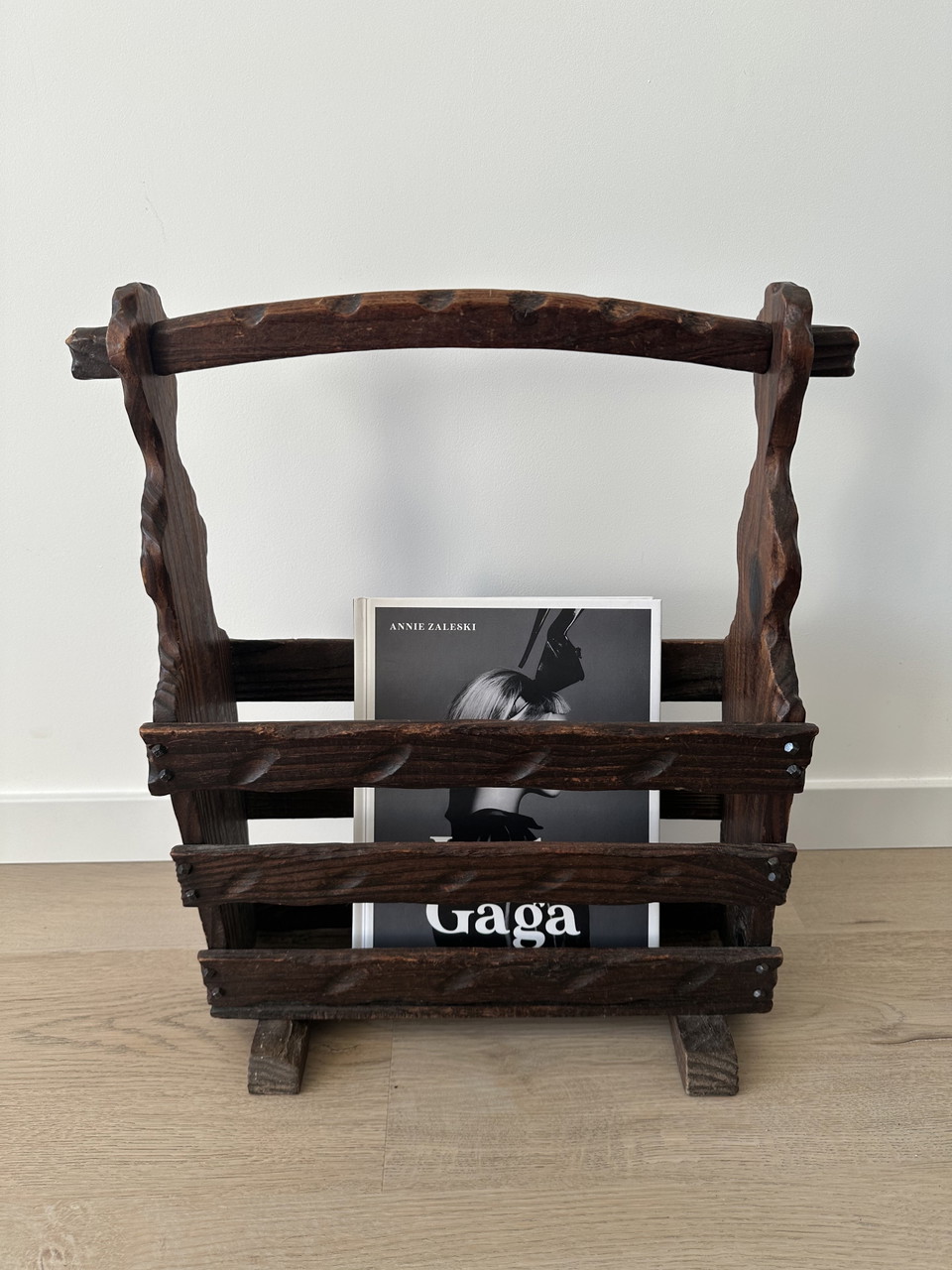 Antique Brutalist Reading Rack - Solid & Tough Design | €25 | Whoppah