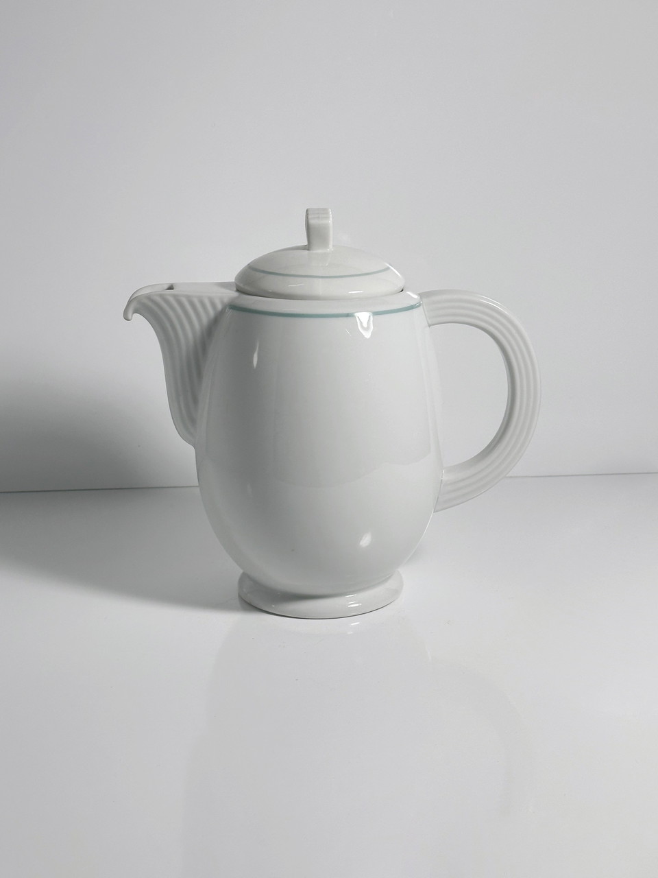 1980s Art Deco Revival teapot vintage 80s jug coffee pot teapot ...