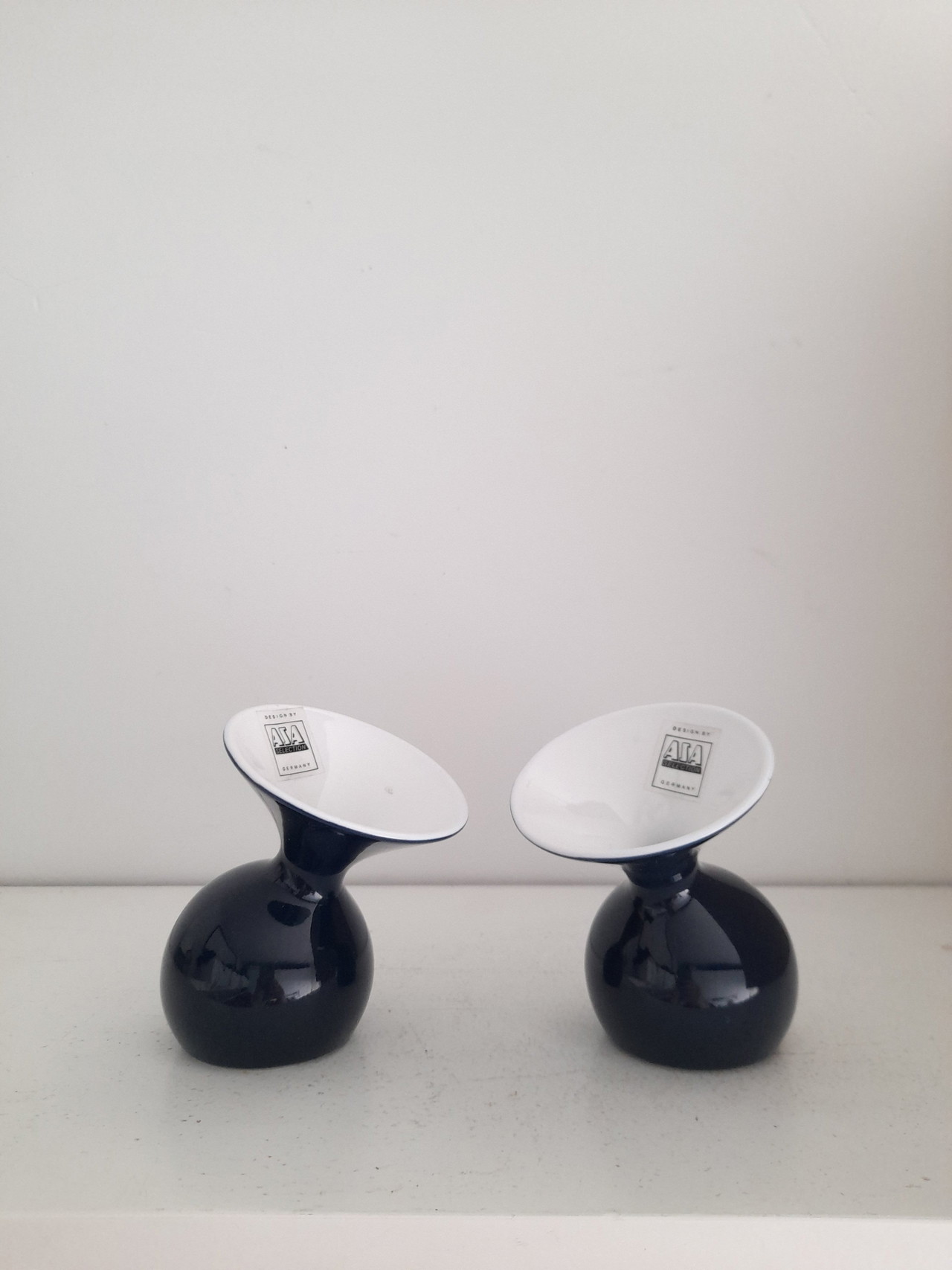 Leuke Set van 2 Donkerblauwe Lulu Vaasjes Asa Selection Germany | €32 ...