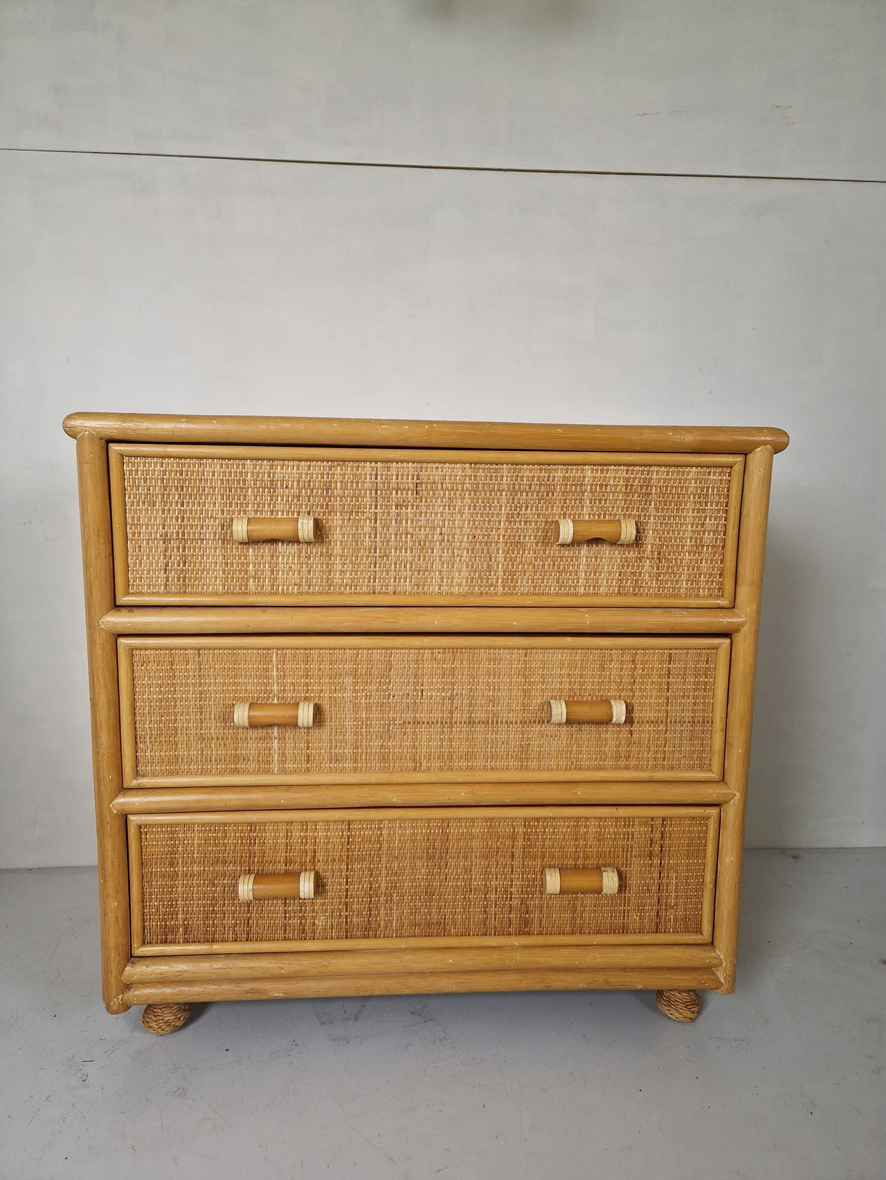 Vintage Rattan Chest of Drawers | €250 | Whoppah