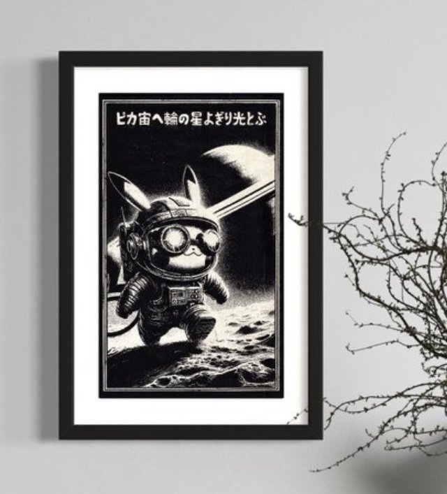 Pikachu (Pokemon) Space Voyage | €250 | Whoppah