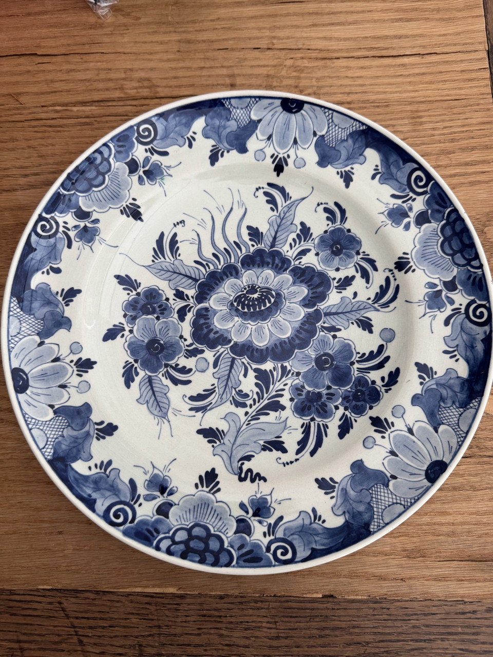 Delft blue wall plate by Regina | €25 | Whoppah