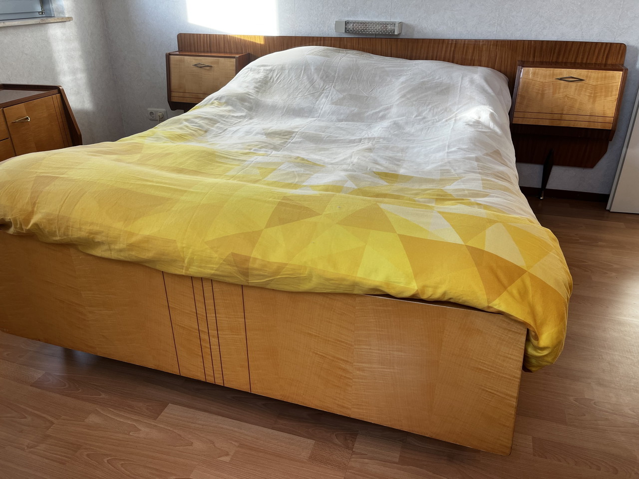 Vintage Retro Bed From 1963 Includes Frames And Nightstands | €225 ...