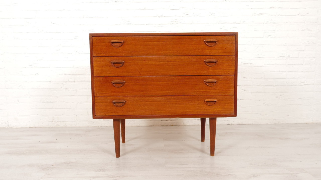 Vintage Drawer Cabinet | Teak | 4 Drawers | €520 | Whoppah