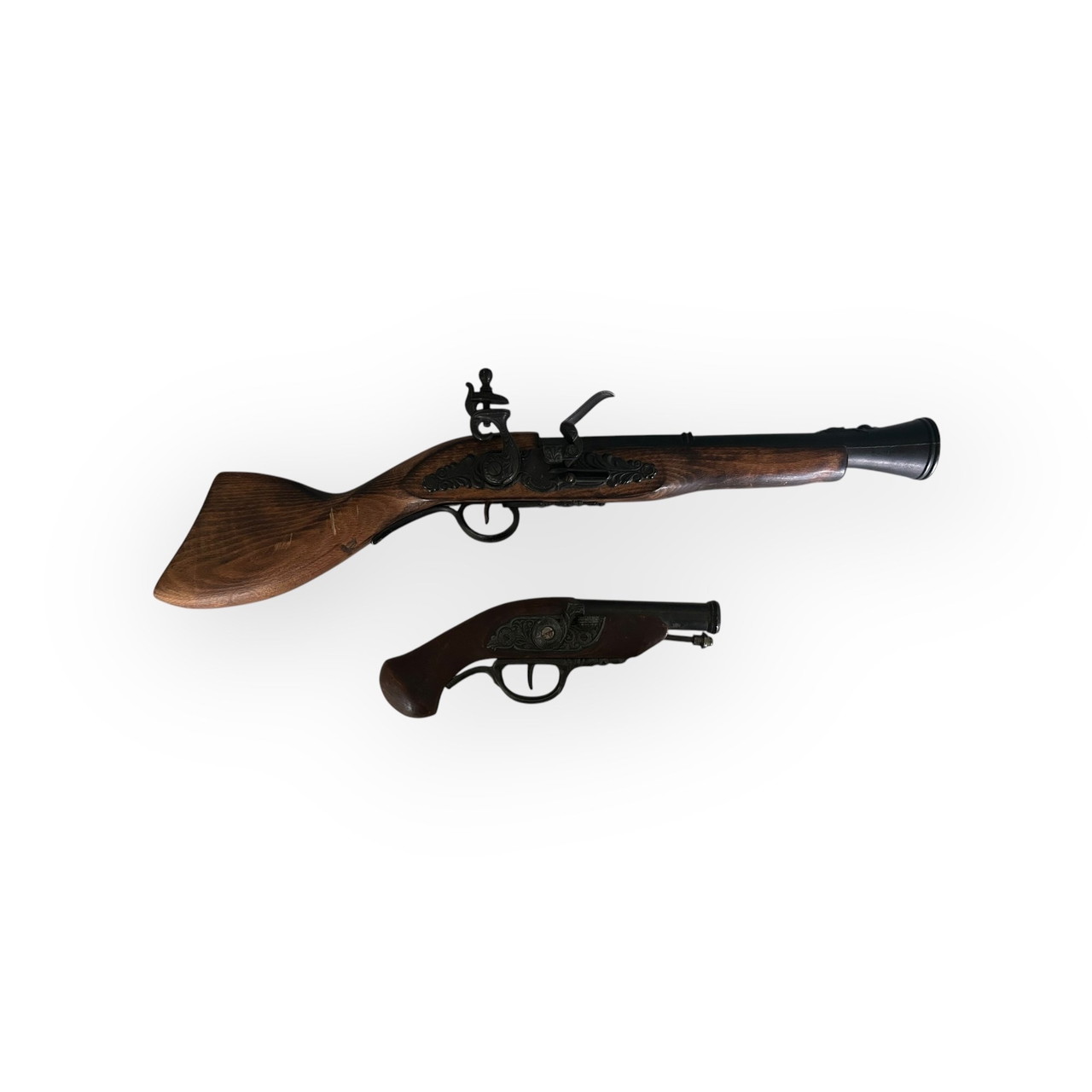 Authentic Set of Decorative Flintlock Replicas | British Style, 18th ...