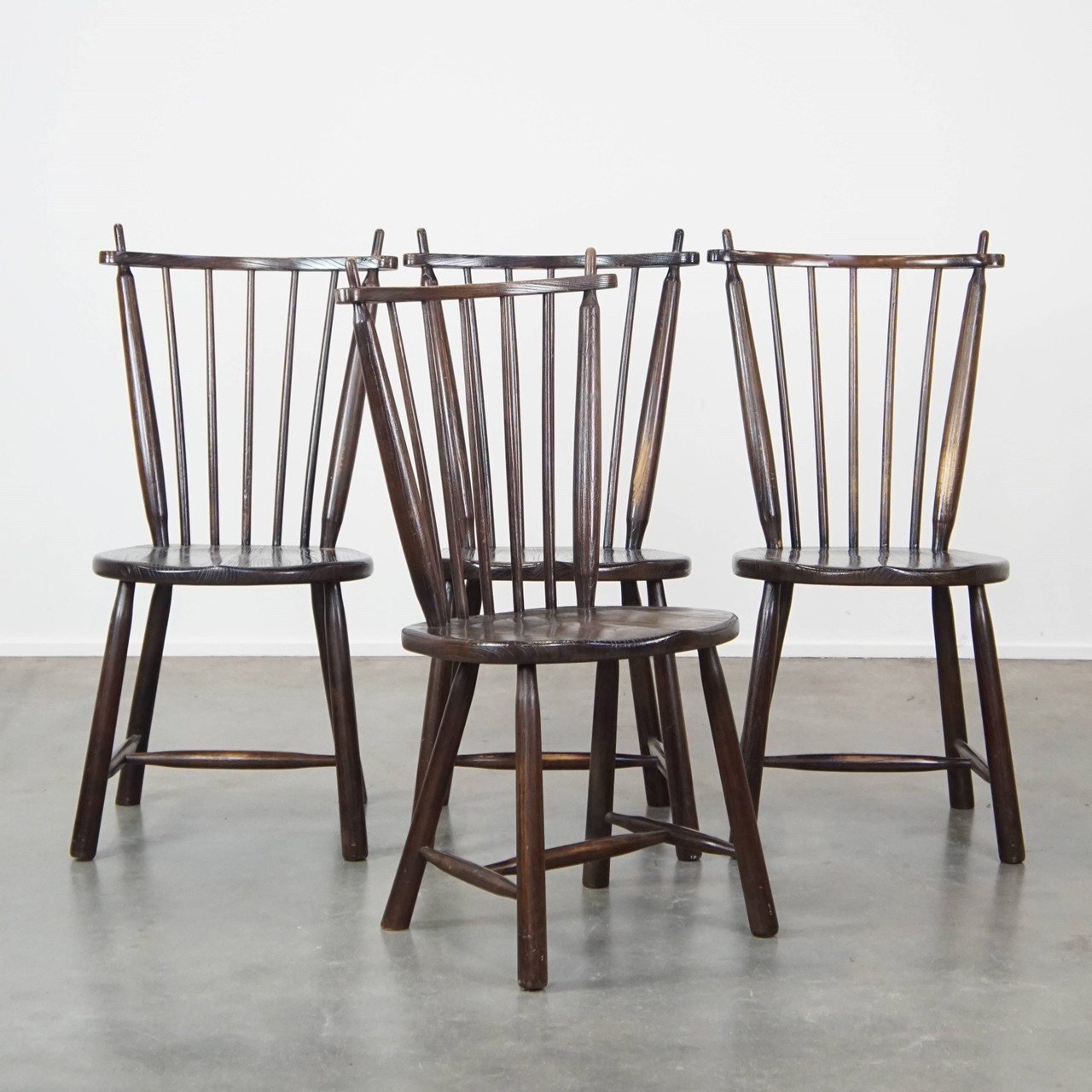 4 X Vintage Holz Design Bars Stuhl | €505 | Whoppah