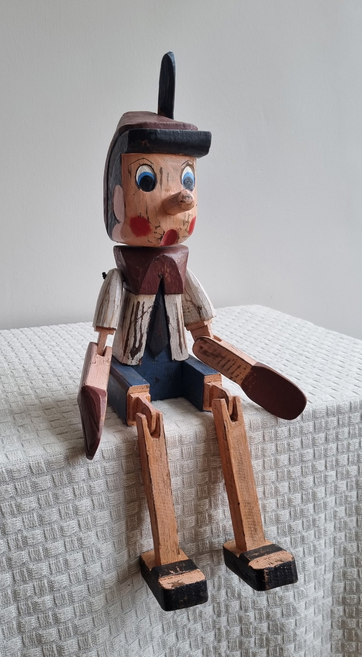 Vintage Wooden Pinocchio | €49 | Whoppah
