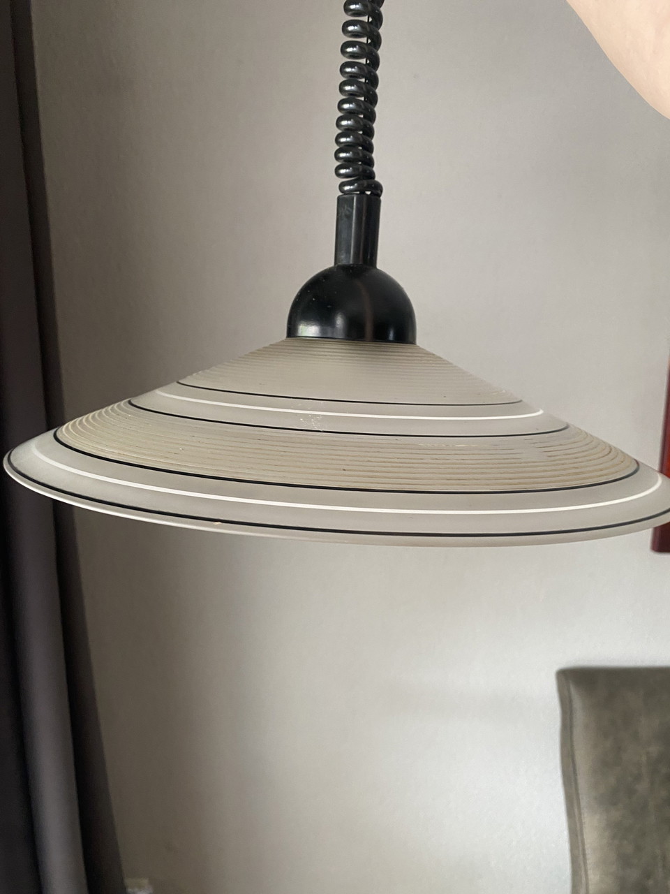 Vintage Italienische Pendelleuchte - Elettrolampart - Brevettato 1970er ...