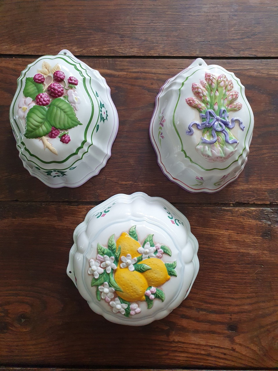 Three pudding molds from The Franklin Mint | €46 | Whoppah
