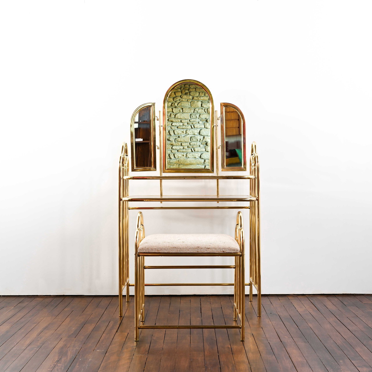 Hollywood Regency Style Toiletry Table With Matching Stool | €1,190 ...